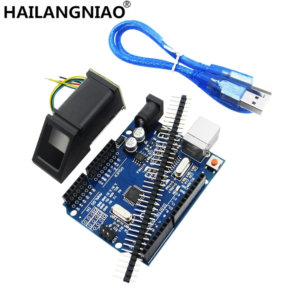 1set FPM10A fingerprint Module for Optical fingerprint sensor + 1pcs ...