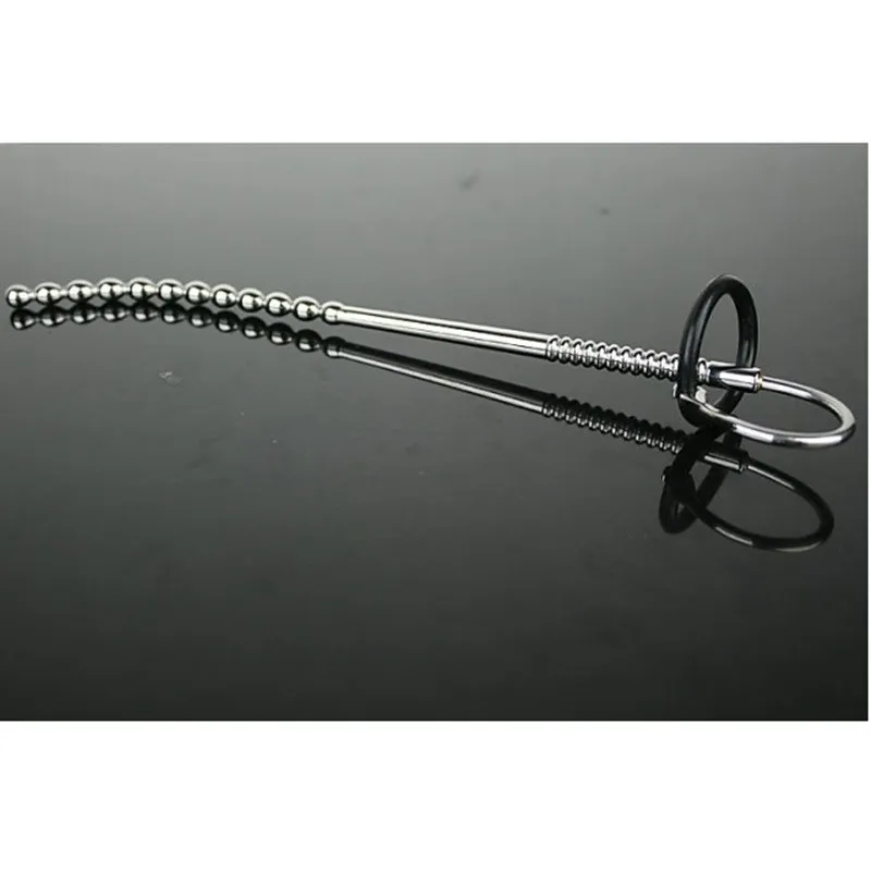250MM Long Length Male Chastity Urethral Sounds , Penis Plug , Beads ...