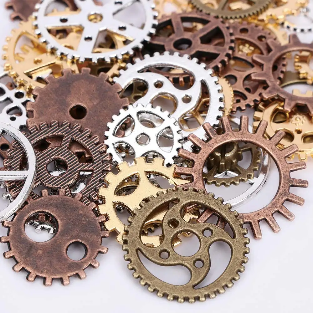 Engranajes-y-engranajes-mec-nicos-Steampunk-de-aleaci-n-de-Metal-de ...