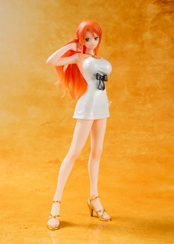 Japanese, Anime Figuarts ZERO ONE PIECE Nami Onami 140mm PVC ABS Figure ...