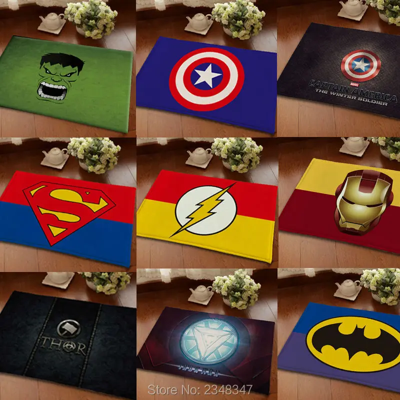 Big Size Available Superman/Batman/Flash Hero Cartoon Soft Flannel ...