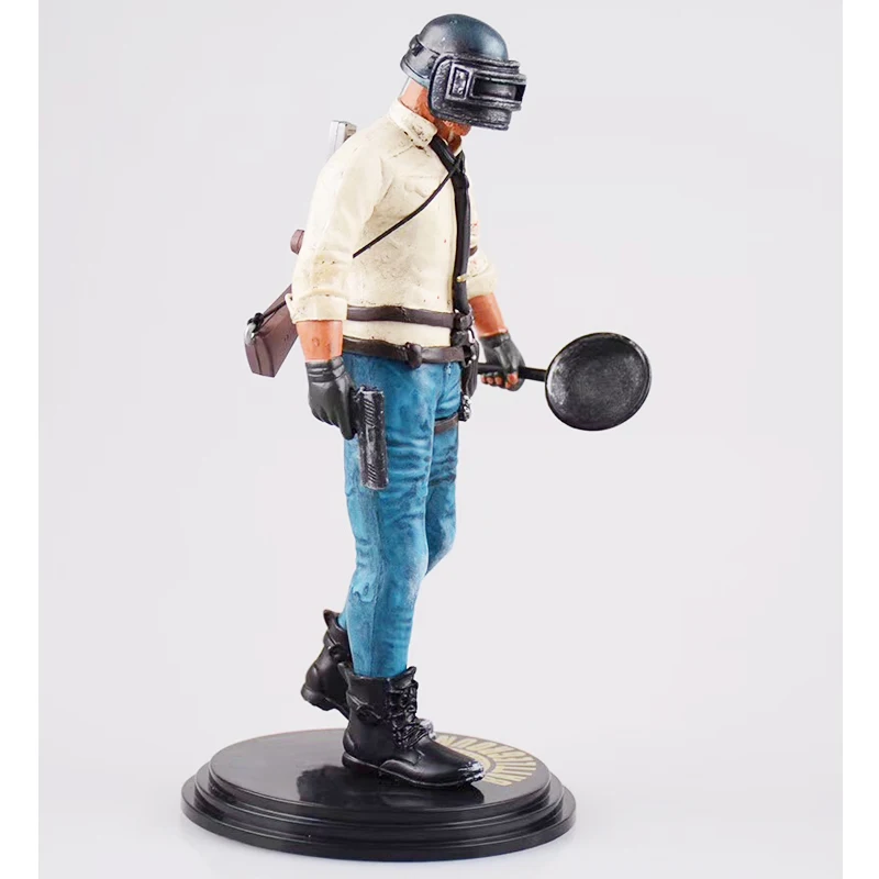 PUBG Battle Game Action Figure Toys AK 47 Gun Pan Pistol Helmet Weapon ...