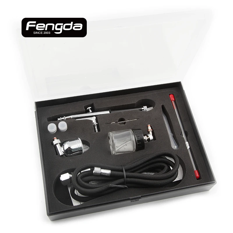 free shipping FENGDA BD 134K double action airbrush spray gun face body ...