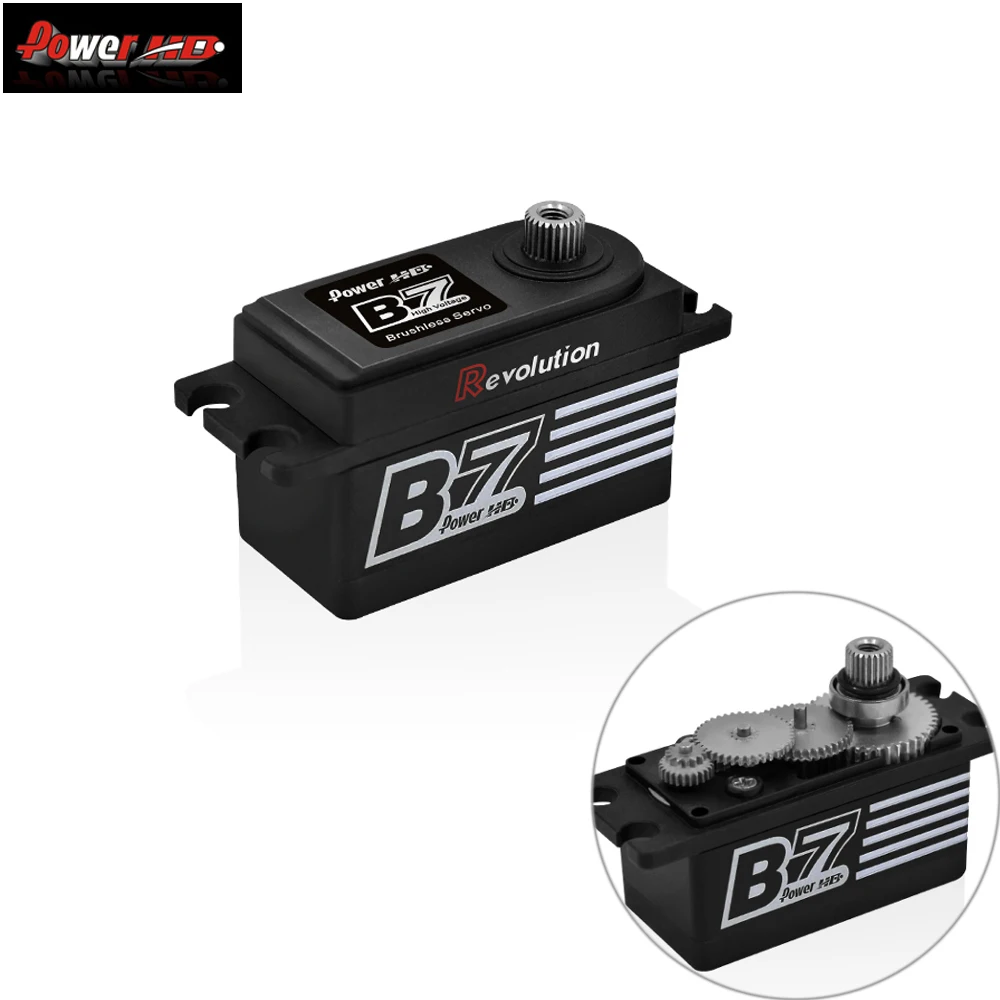 Puissance Hd B7, 1/10-6.0 V Dc, Haute Tension, Servo Numérique Sans ...