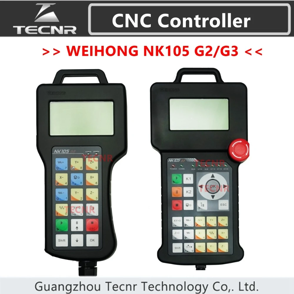 Weihong 오리지널 NK105 G2 G3 DSP 컨트롤러, 3 축 nc 스튜디오 모션 제어 시스템 cnc 라우터 자동 도구 ...