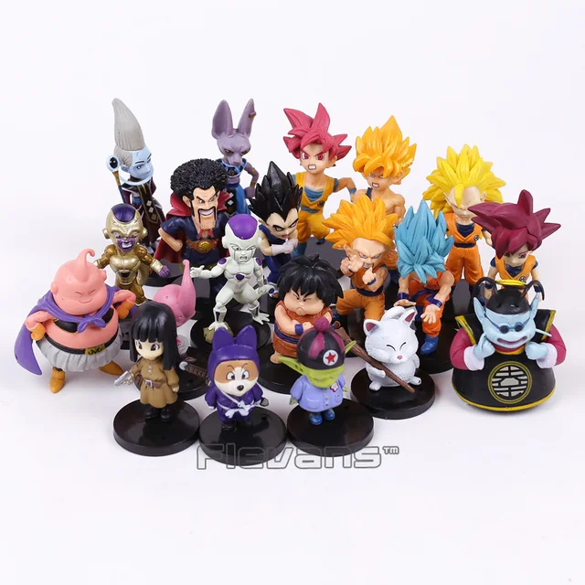 Dragon Ball Z PVC Figures Toys 20pcs/set Son Goku Vetega Majin Buu ...
