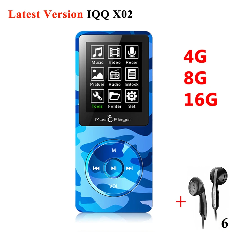 Mini MP4 player 16GB With Built in Speaker USB MP4 Music Player with ...