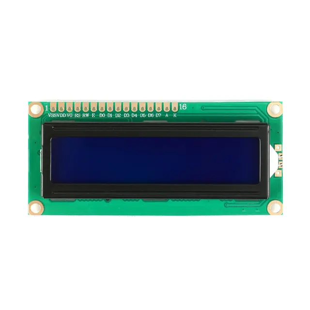 LCD Module 1602A 2004A 12864B LCD Display Module Blue / Yellow green ...
