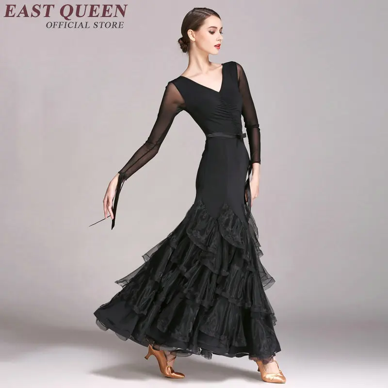 Vestido feminino de clube, vestido de baile de renda moderno para dança ...