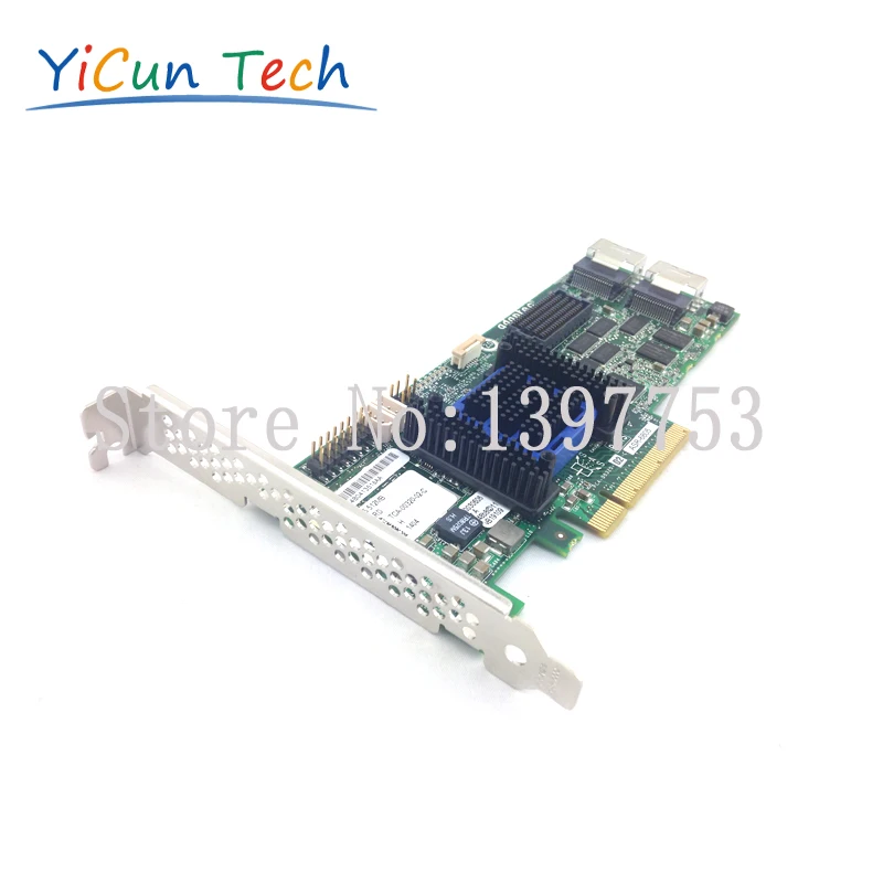 BrandNew! Adaptec 6805 SGL ASR 6805 2270100 R 6Gb/s 8 Port Intelnal PCI Express SAS/SATA ...