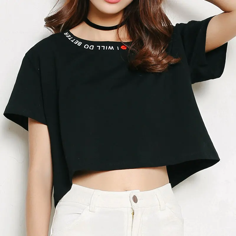 Black White T Shirts Short Sleeve Funny T Shirts Women Summer Tops Tee black-white-t-shirts-short-sleeve-funny-t-shirts-women-summer-tops-tee
