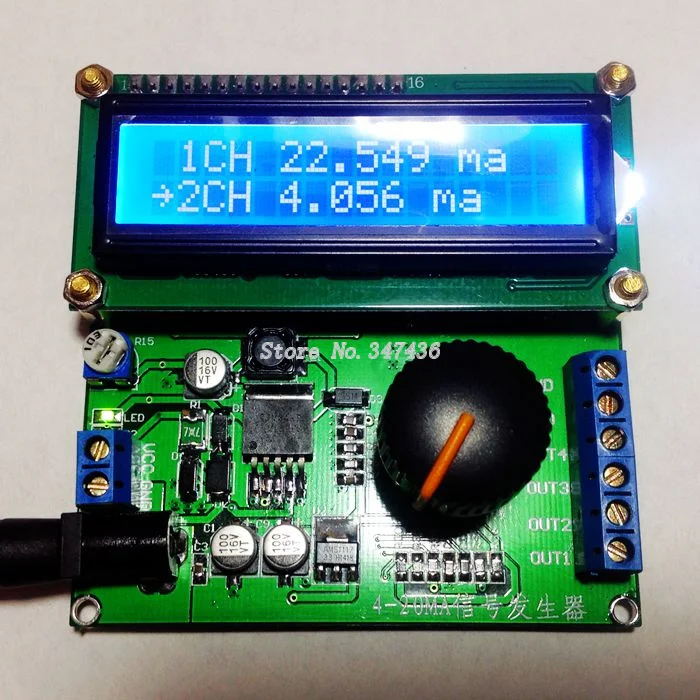 4 20mA current module signal generator current generator multi channel ...