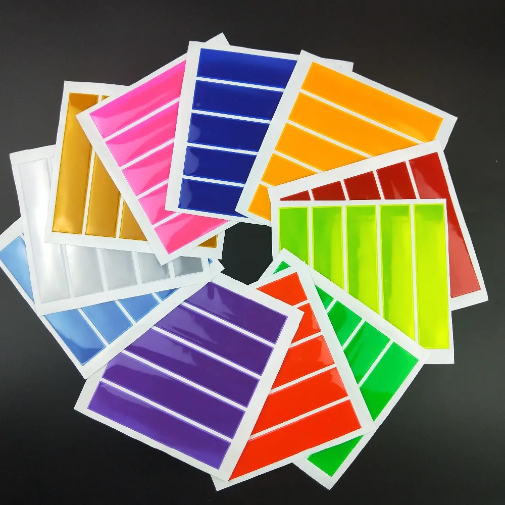 Super Sticky Traffic Safety Reflective Sticker For Car Motorbike ...