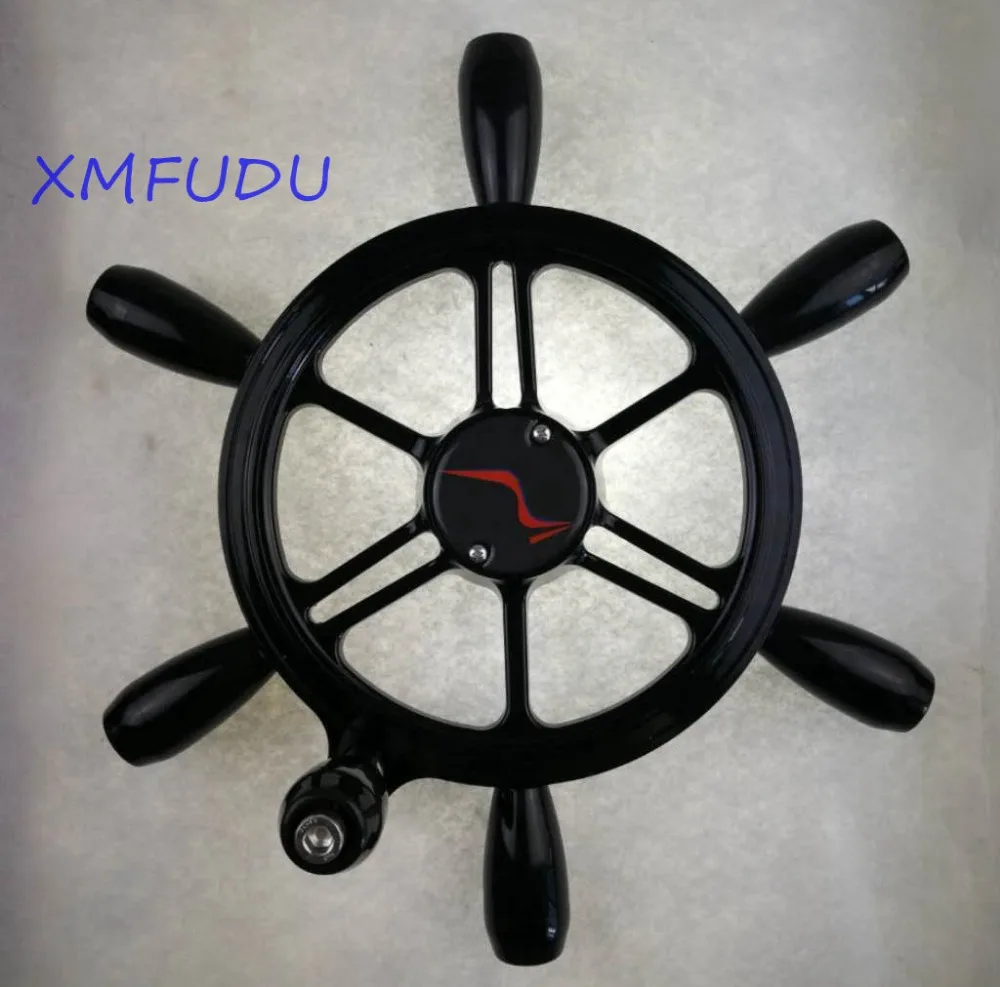 Volante de barco inoxidable de 6 radios, montaje de eje de 3/4"|boat ...