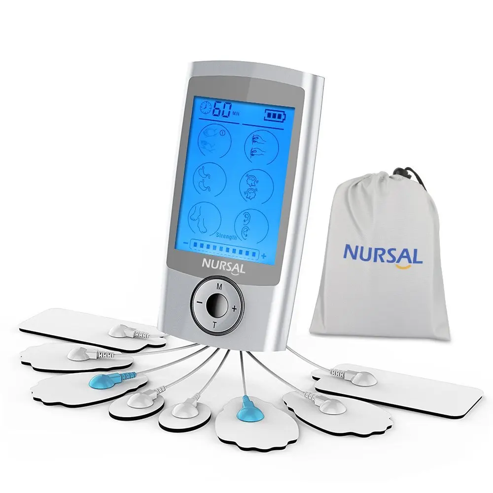 NURSAL Rechargeable Pain Relief Impulse Mini Massager with 16 Modes and ... NURSAL Rechargeable Pain Relief Impulse Mini Massager with 16 Modes and ...