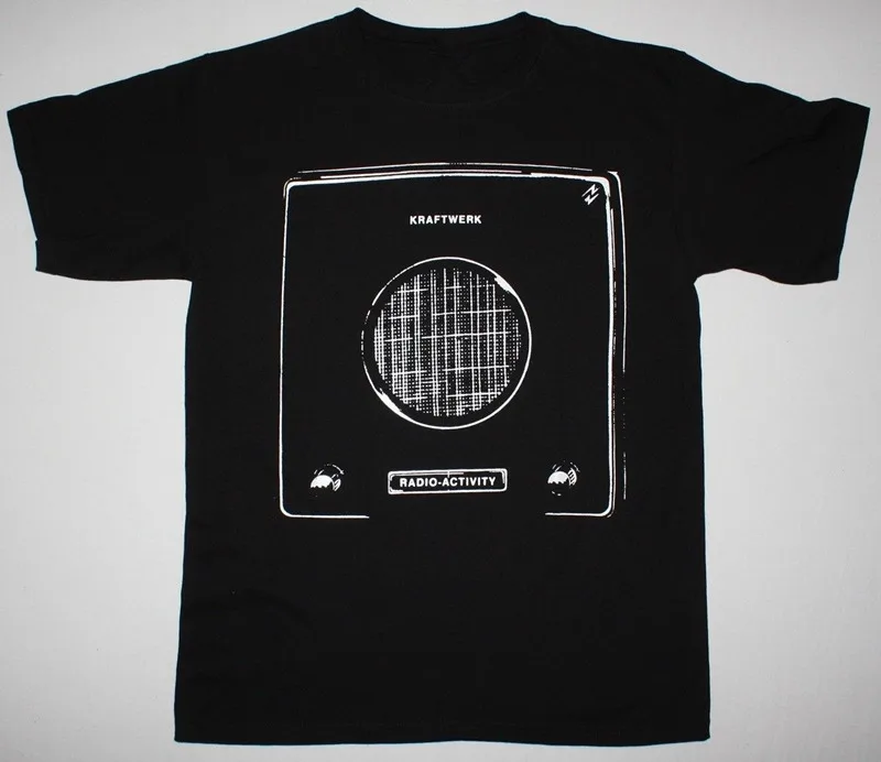 Custom Printed T Shirts Kraftwerk Radio Activity Crew Neck Women Short ...