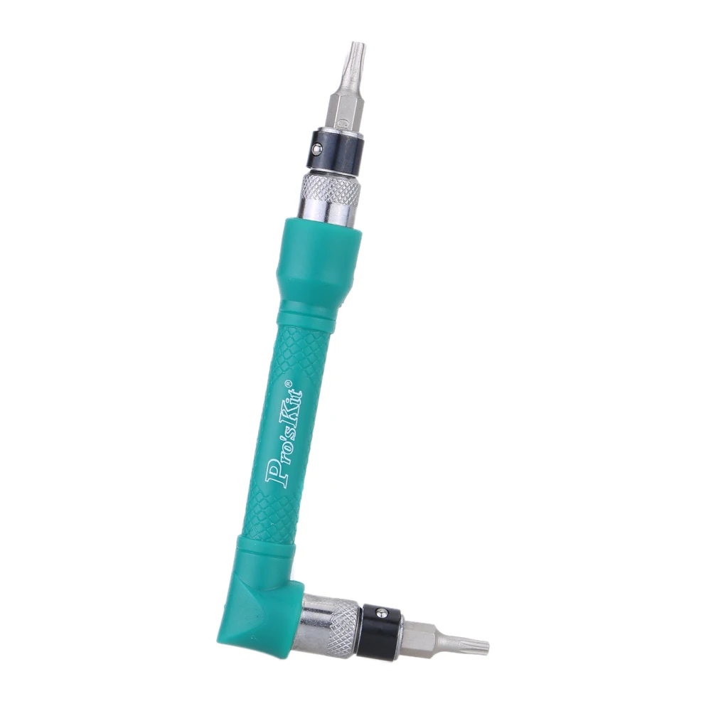 Reliable Precision Screwdriver Set 10 in1 L shaped Angle Head Twin ...