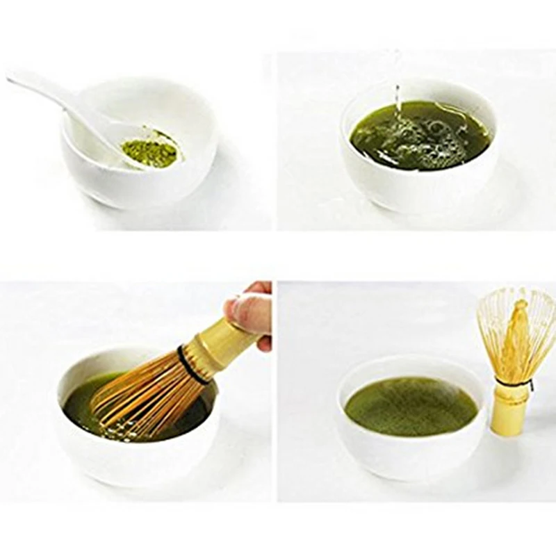 Купить 11 * 5,8 см японский церемония бамбук 64 матча порошок зеленого ...