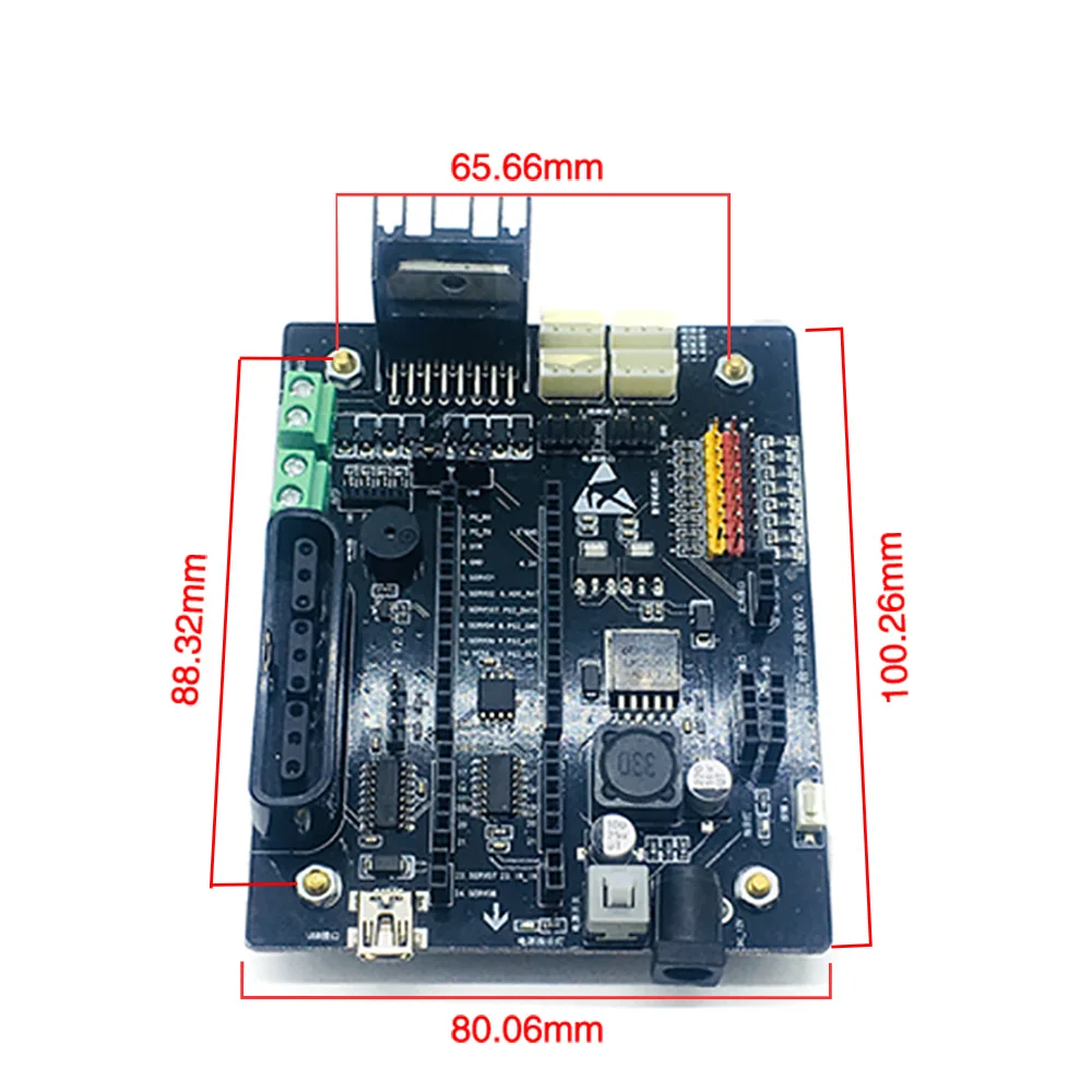 3 in 1 Controller, 2ch 4ch DC Motor driver 8 way Servo Drive expansion ...