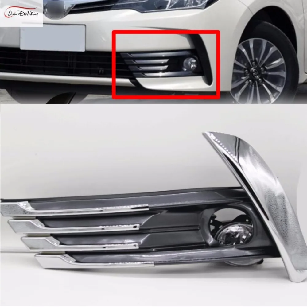 Jandening Car Fog Lights For Toyota Corolla 2017 Halogen Bulb H11-12v ...
