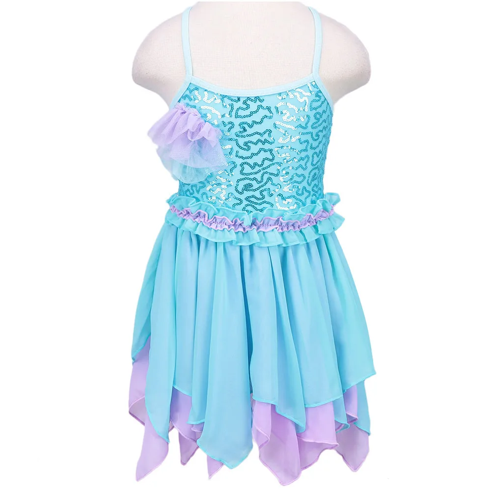Ballet Dress for Children Girl Dance Clothing Kids Sleeveless Ballet ...