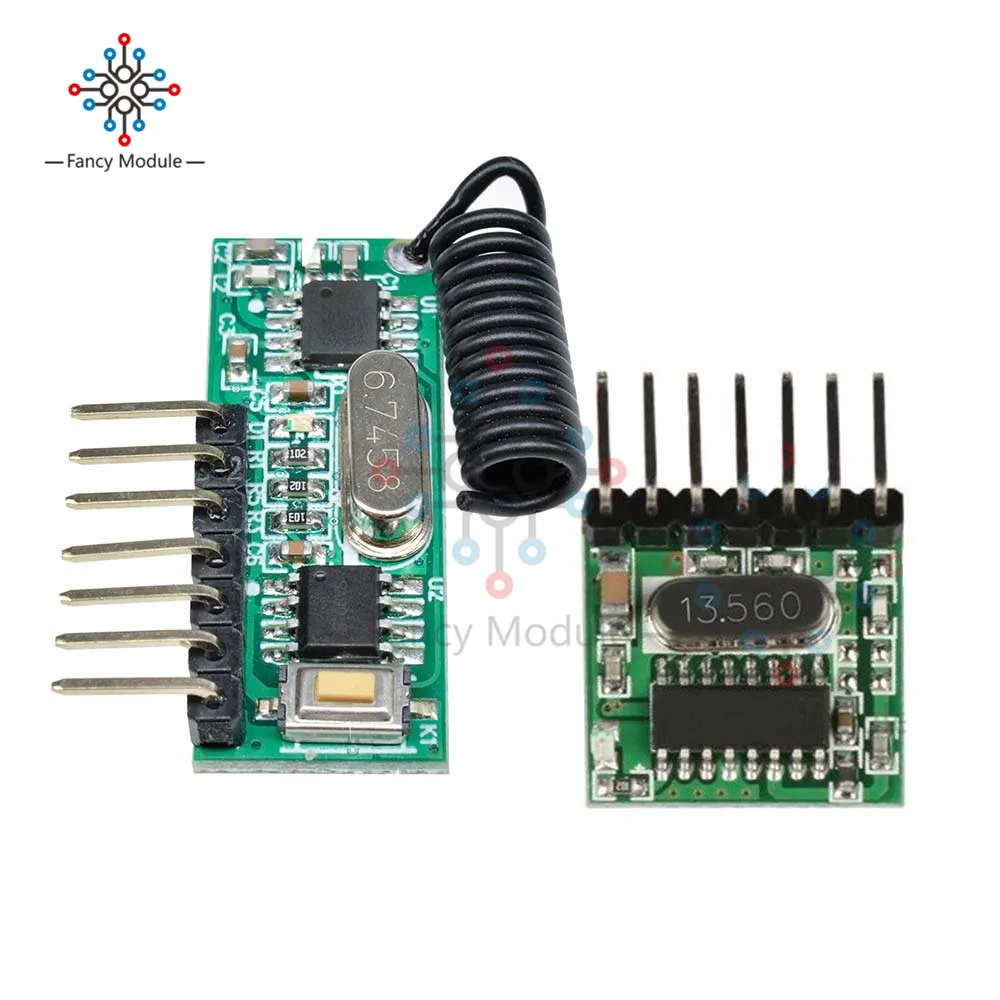 Wireless Wide Voltage Coding Transmitter 4-channel Receiver Learning ...