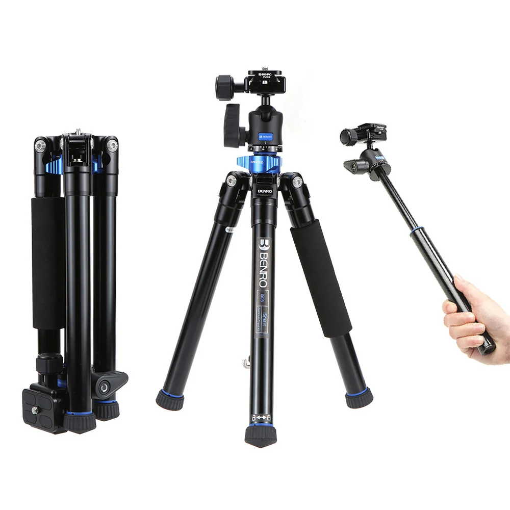 IS05 Aluminum Alloy DSLR Camera Tripod Center Column Can Turn to Selfie ...