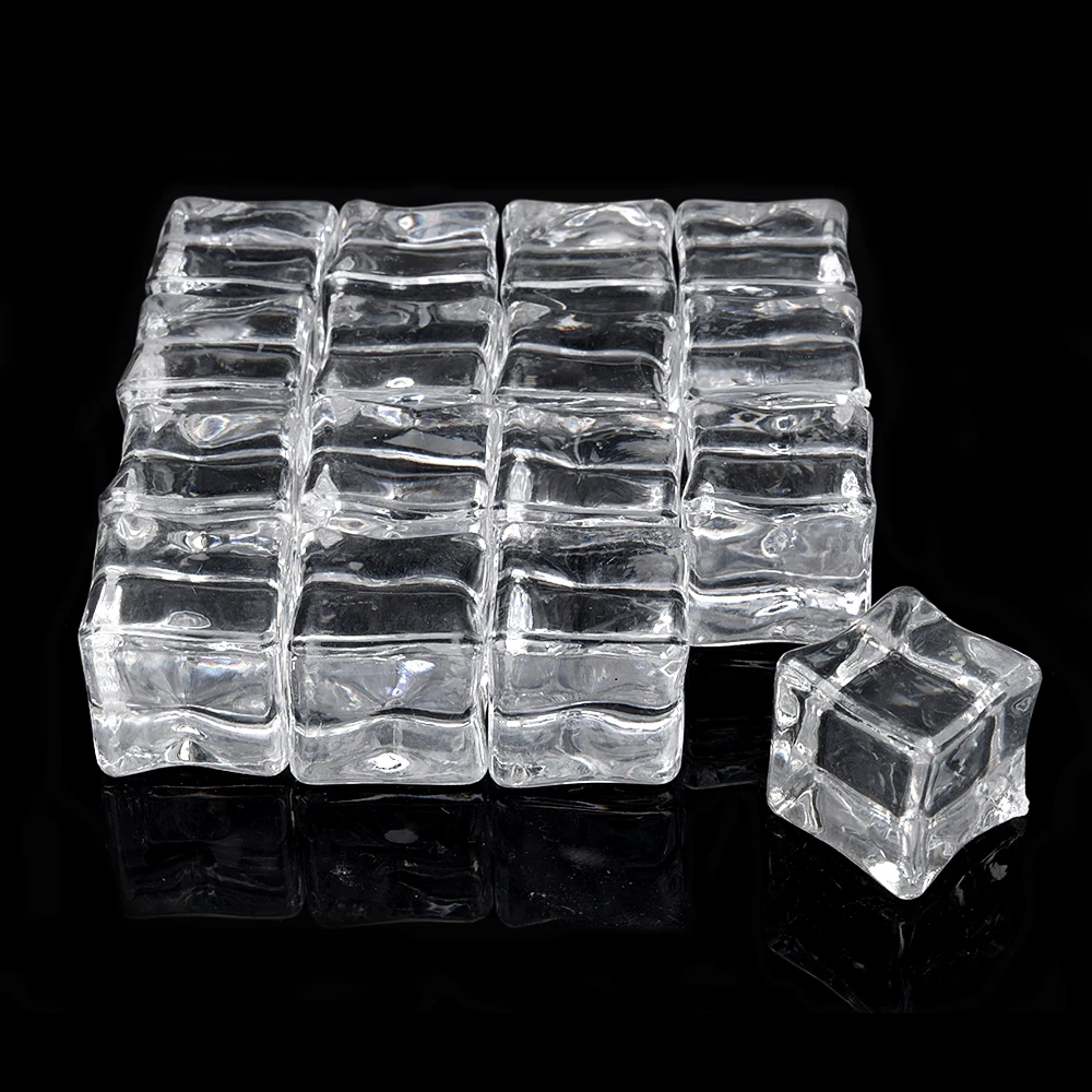 Acrylic Ice Cubes Square Shape