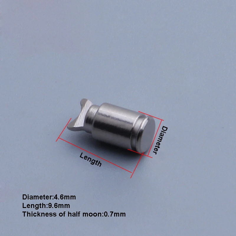 1 шт. металлический Semilunar Pin половина шпилька Луна аксессуары для ...