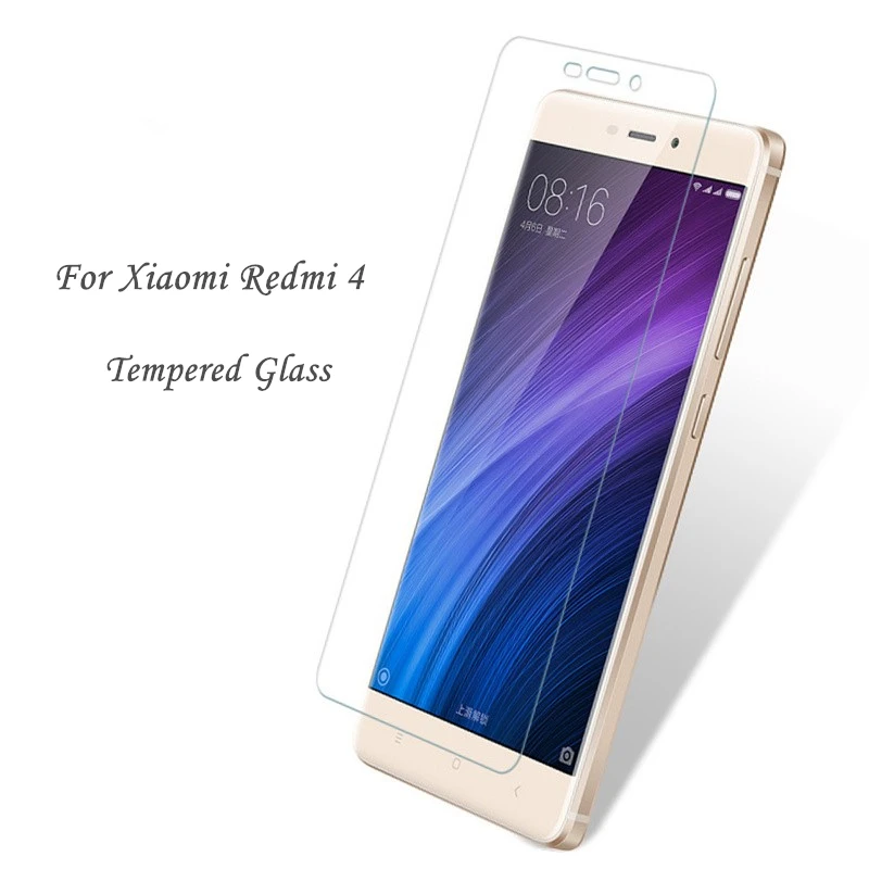 2PCS Screen Protector Glass Xiaomi Redmi 4 Tempered Glass For Xiaomi ...