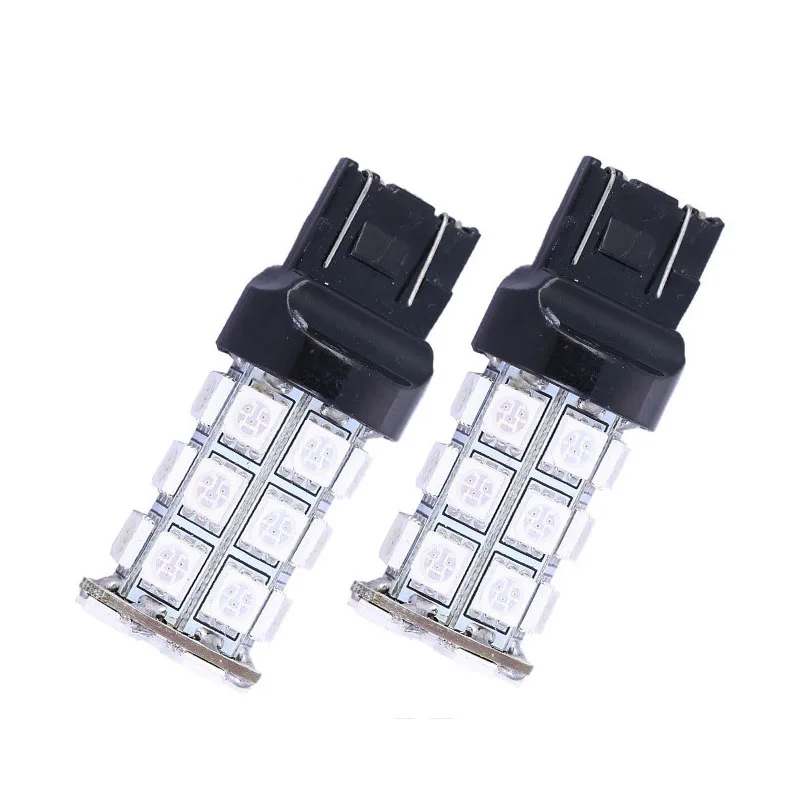 Купить 2X светодио дный T20 27 SMD 5050 светодио дный Свет автомобиля ...