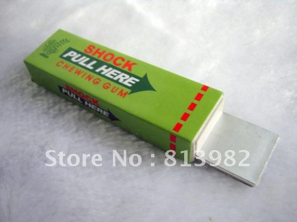Funny Electric Shock Chewing Gum,shocking Toy ,funny, 55% OFF