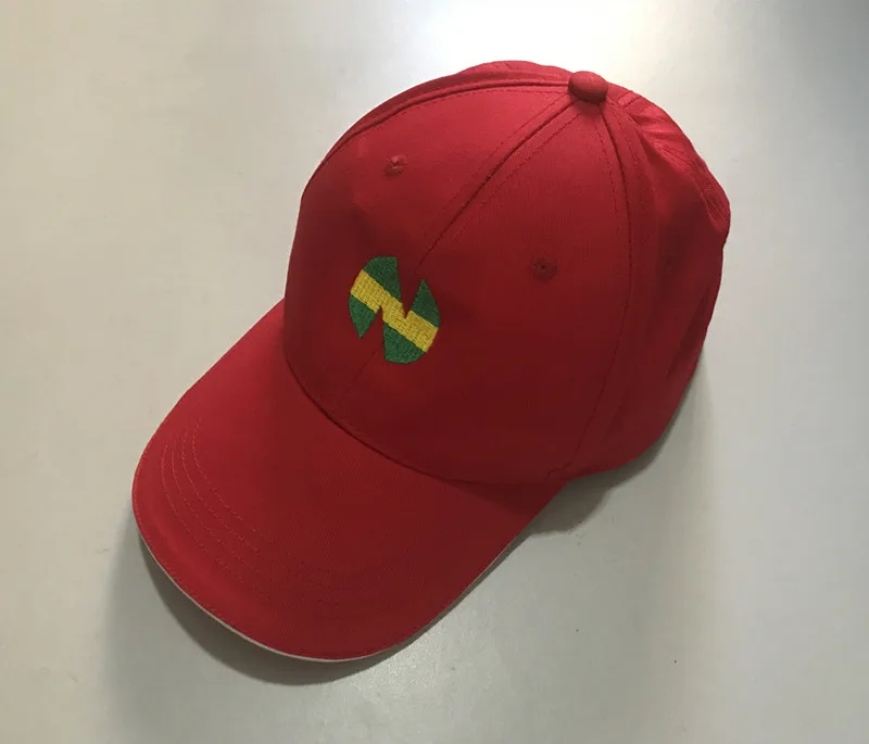 Gorra de béisbol roja de capitán Tsubasa Nankatsu, sombrero bordado de ...