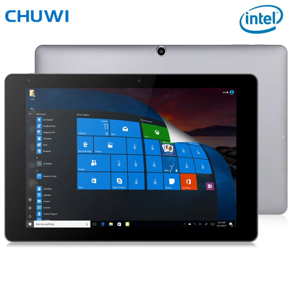 CHUWI HI10 PLUS 10.8 inch Windows 10 + Android 5.1 Tablet PC Intel Cherry Trail X5 Z8350 Quad ...