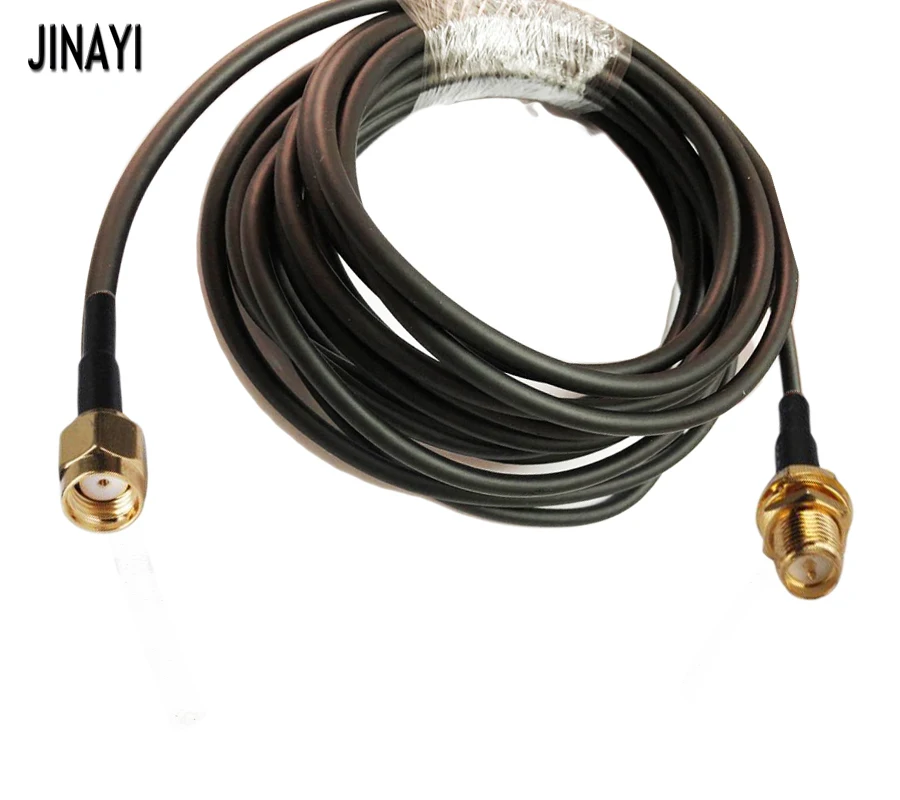 LMR195 Cable RP SMA Male to RP SMA Female Plug RF Coaxial Extension ...