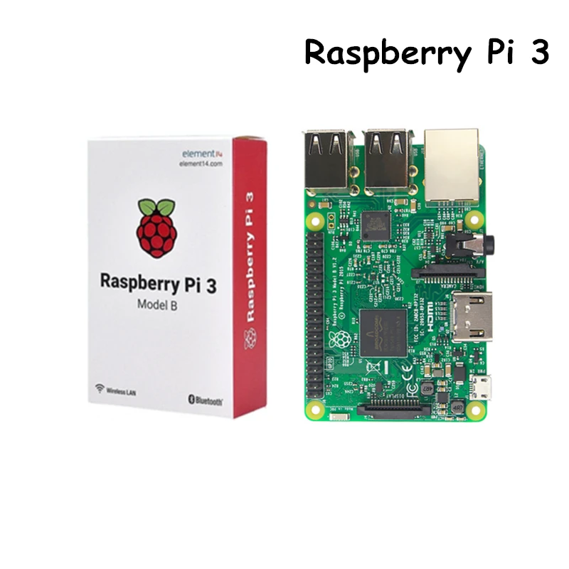 Wholesale New Raspberry Pi 3 Model B Board 1GB LPDDR2 BCM2837 Quad Core ...