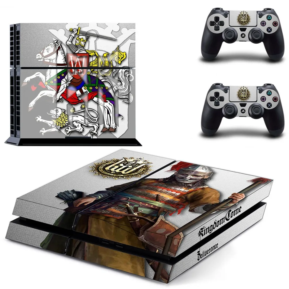 Kingdom Come Deliverance Skin Sticker for Sony PS4 Console and ...