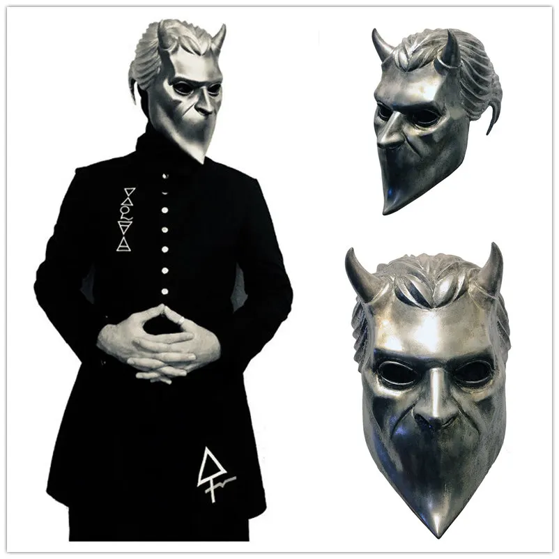 Ghost B.C Rock Roll Nameless Ghoul Band Grucifix Papa Emeri Adult Latex ...