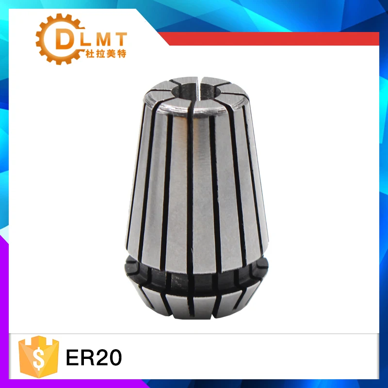 4pcs Er20 Collet Set 1mm 1.5mm 2mm 2.5mm Spring Chunk For Cnc Engraving ...