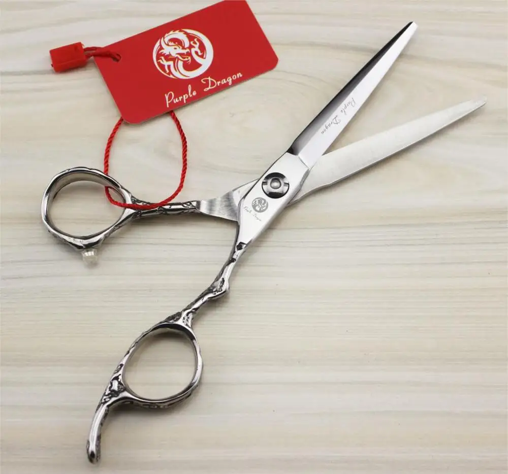 purple dragon High end clubs handle 6 INCH hair cut scissors ...