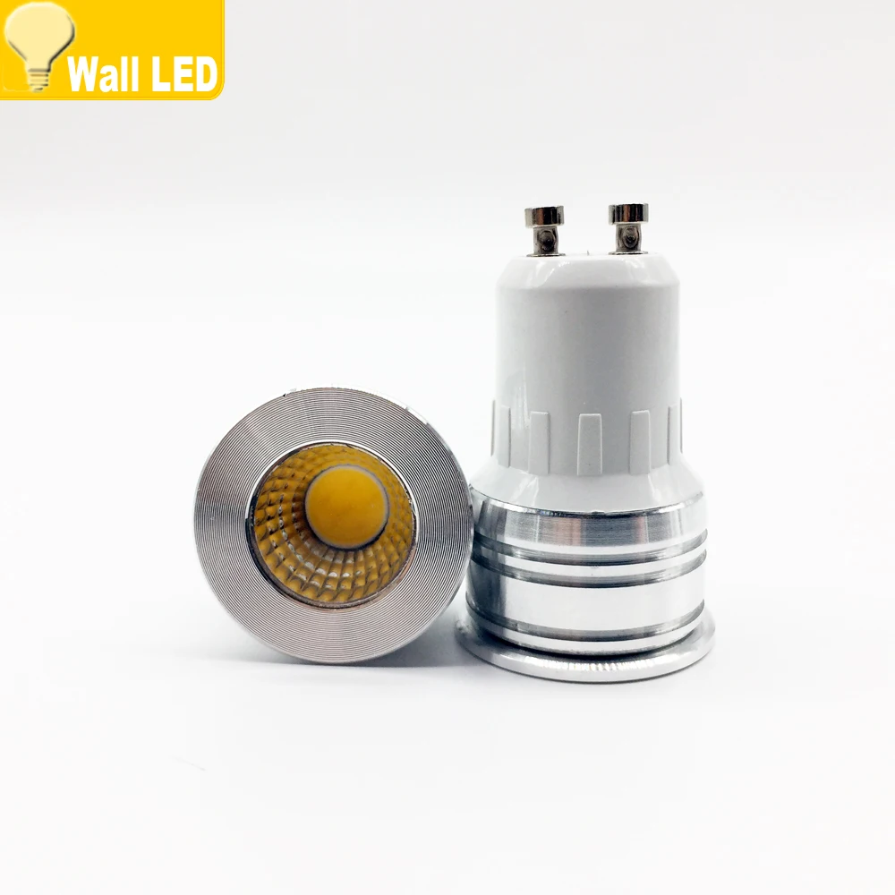 MINI NEW led GU10 COB dimmable cold white Warm White 6W LED GU10 lamp ...