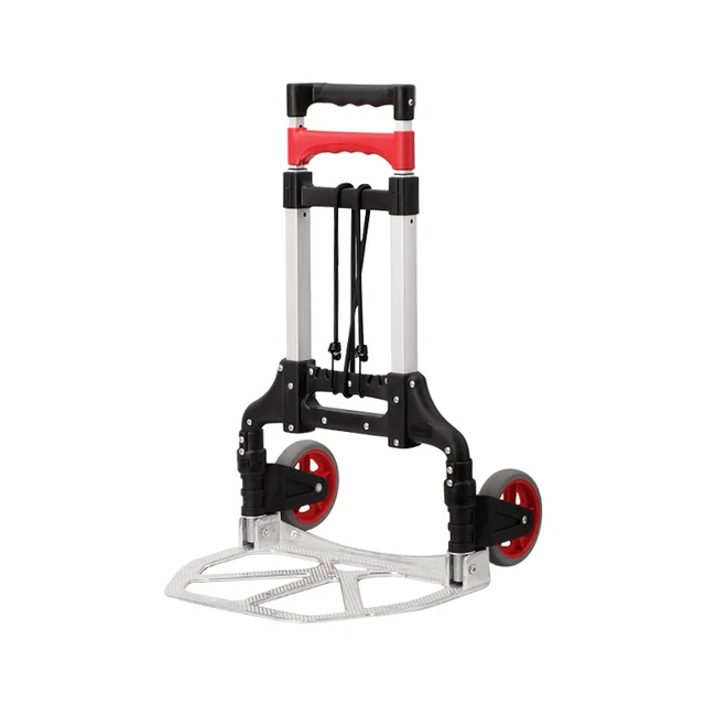 Aluminum Alloy Folding Carts Portable Pull Truck Carts Carts Travel ...