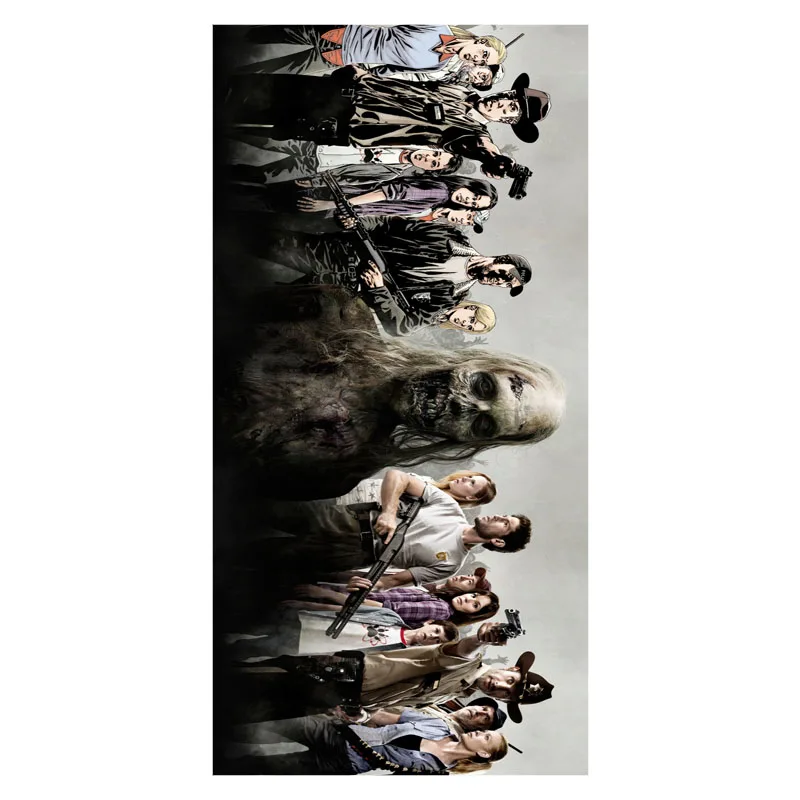 Toalla de fibra de bambú con estampado The Walking Dead para uso en ...