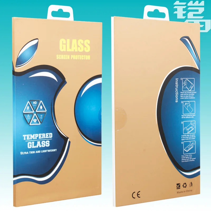 90*165mm For Cell Phone Tempered Glass Screen Protector Universal Paper ...