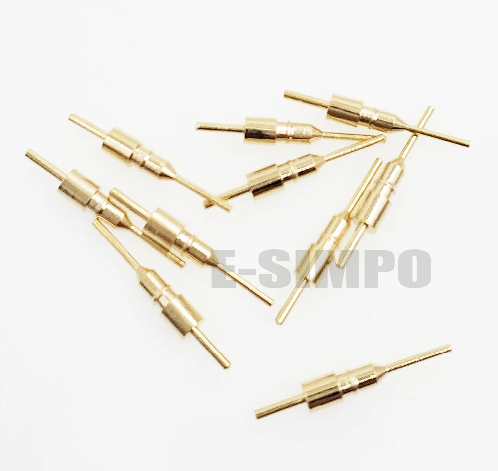 1000 Uds Pin redondo, enchufe con pines hembra para pin Dim0.45 0,6mm ...