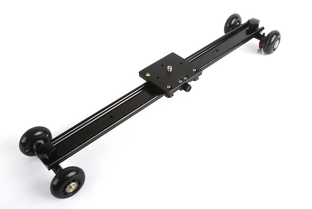 60cm 23'' Aluminum 4 Wheel Camera Slider Dolly Car Track Rail Video ...