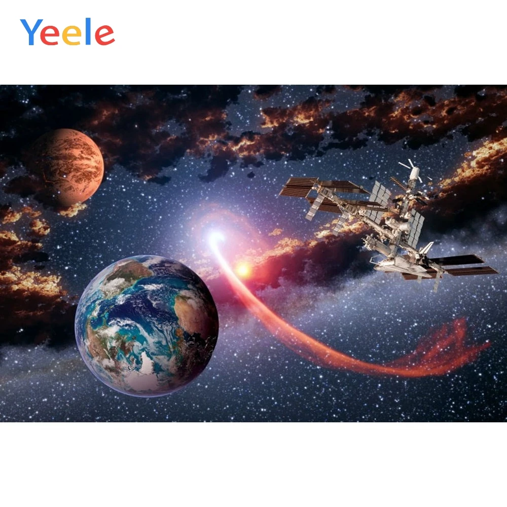 Earth Universe Raum Station Raumschiff Planet Solar System Baby Dusche ...