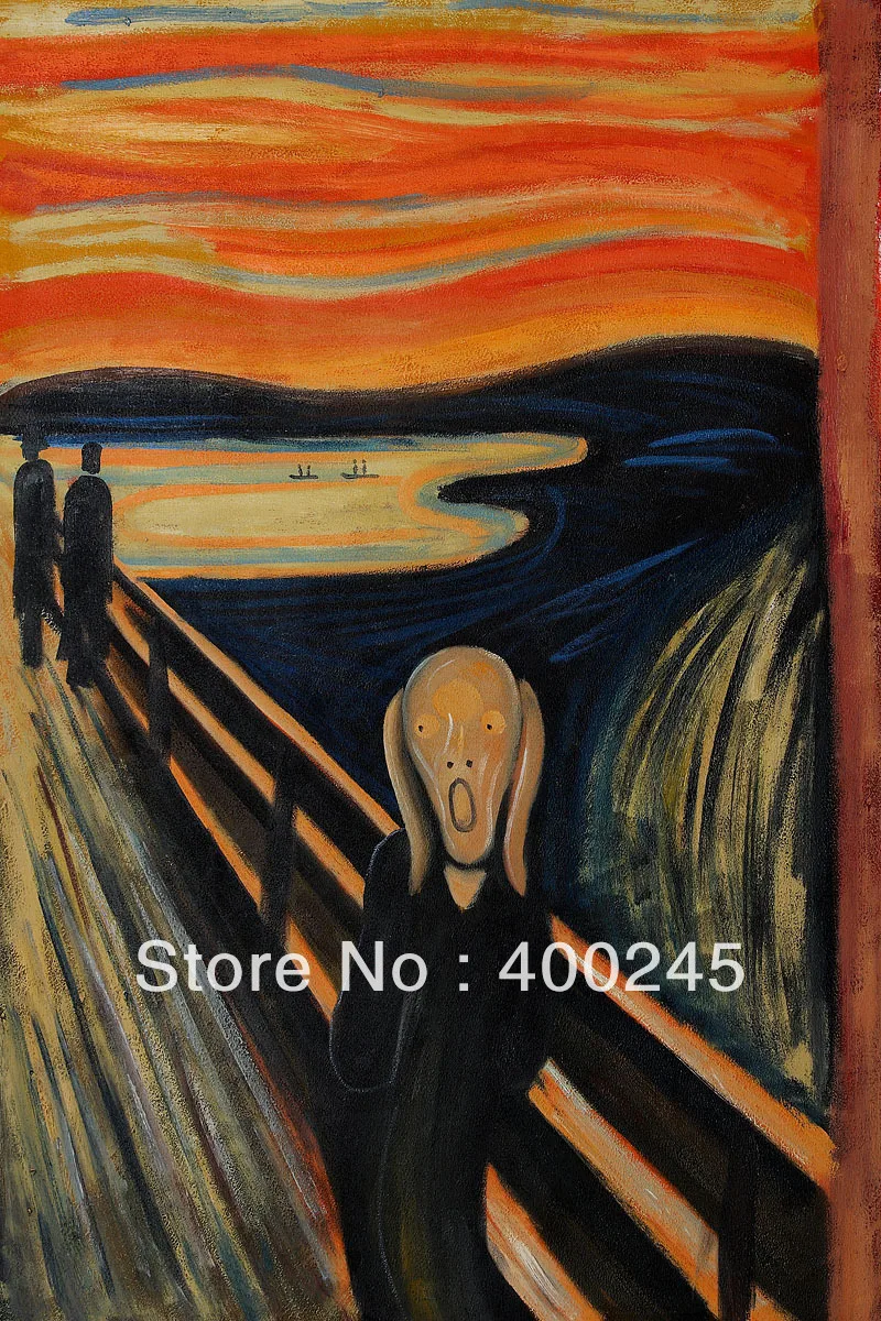 The Scream By Van Gogh