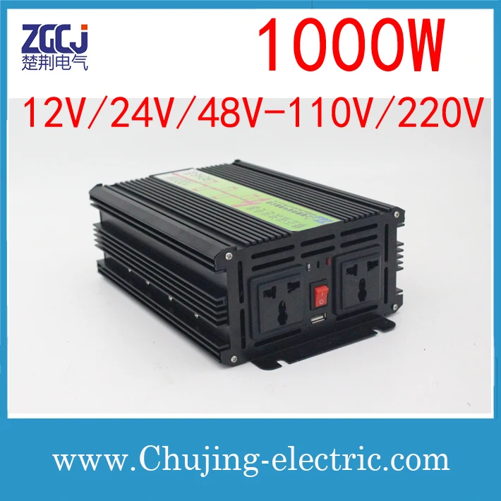High quality 12VDC to 220VAC DC AC power inverter DC AC inverter 1000W ...
