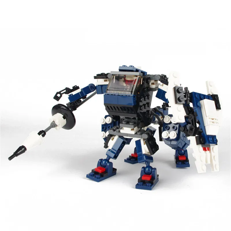 GUDI Robot Blocks 206pcs Bricks Educational Assemble Building Block ...